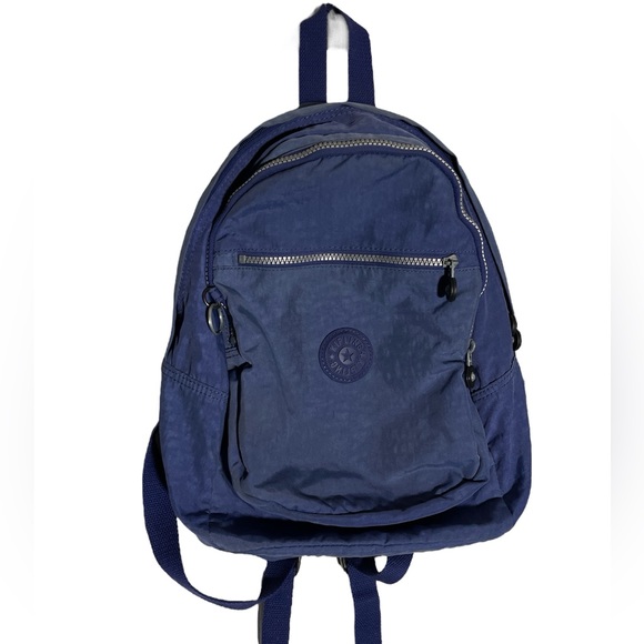 Kipling | Bags | Kipling Small Backpack Multiple Zipper Pockets Purple ...